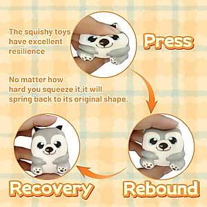 30 Pack Party Favors for Kids Filled with Squishy Toys,Slow Rising Jumbo Squishies Toys,Kawaii Cute Stress Relief Squeeze Toys for Kids,Birthday Gifts,Pinata Stuffers,Carnival Goodie Bag Stuffers