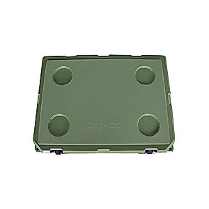 CAMP-ZERO 40 | 42.26 Quart Premium Cooler/Ice Chest with 4 Molded-in Cup Holders | Dark Green