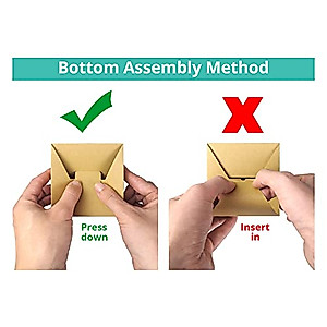 Small Brown Kraft Paper Gift Boxes 3x3x2 Packaging for Gifts, Presents, Sweets, Candy Party Favors, Showers, Treats, Cookies Boxes (100 Pack)