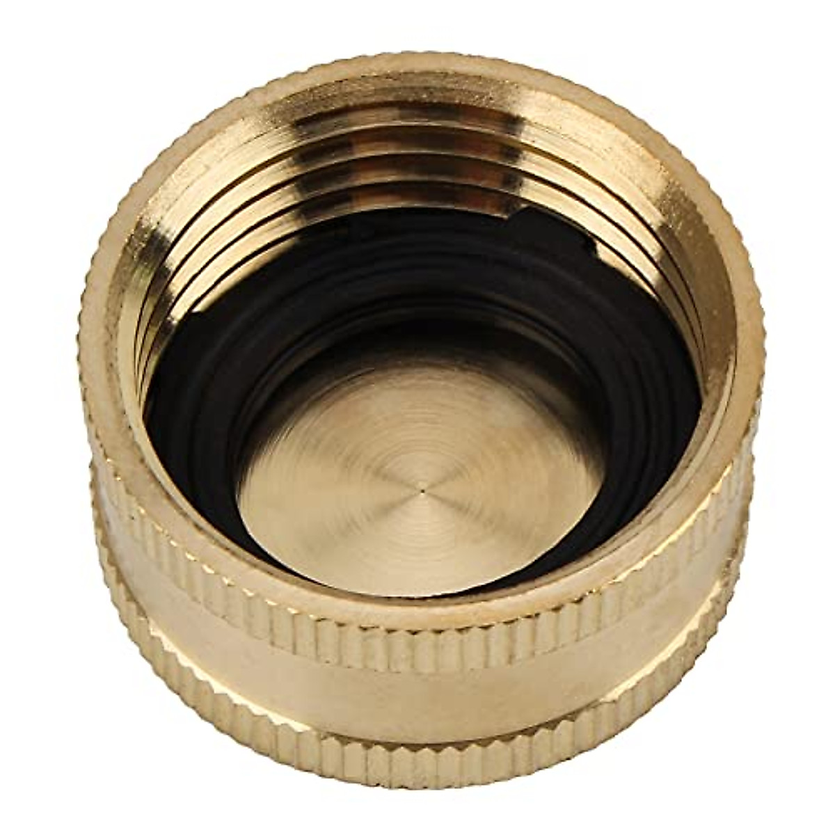 AUTOKAY Universal Solid Brass Refill 1 LB Propane Bottle Gas Tank Cylinder Sealed Protect Cap for Outdoor Camping - 6 Pack