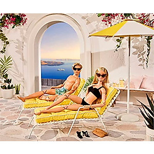 Barbiestyle Doll 2-Pack with Barbie and Ken Dolls Dressed in Resort-Wear Fashions and Swimsuits, Collectible Gift (Amazon Exclusive)