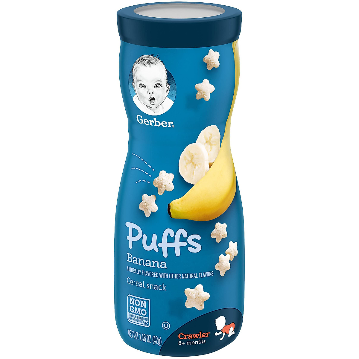 Gerber Graduates Puffs Banana , 1.48 oz