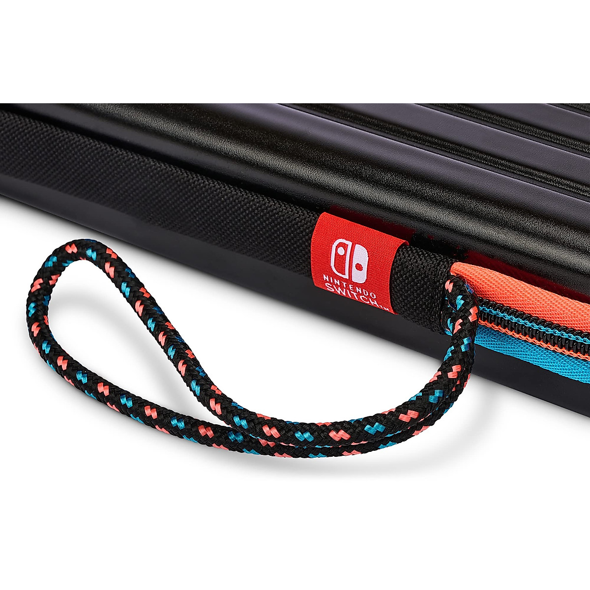 PowerA Slim Travel Pro Case for Nintendo Switch - OLED Model, Nintendo Switch and Nintendo Switch Lite - Red/Blue, Hard Shell, Protective Case, Gaming Case, Console Case