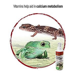 Zilla Vitamin Supplement Food Spray 8 Fluid Ounces