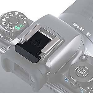 JJC 2 PCS Camera Hot Shoe Cover Cap Protector for Canon EOS R5 R6 RP R 7D Mark II 6D Mark II 5D Mark IV III 1D Mark IV M50 M5 Mark II Rebel T8i T7i T7 T6i T6 T5 SL3 SL2 Camera & More-Black