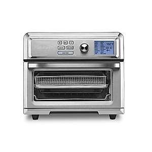 Cuisinart TOA-65 Digital AirFryer Toaster Oven, Premium 1800-Watt Oven with Digital Display and Controls – Intuitive Programming, Adjustable Temperature Settings and Cooking Presets, Stainless Steel