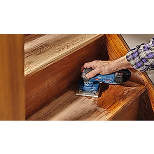 BOSCH GSS12V-40N 12V Max Brushless Sheet Orbital Finishing Sander (Bare Tool)