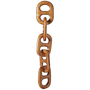 Lazy Susan Dimond Home Hand Carved 5-Link Chain