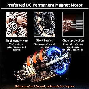 Hanchen Electric Overhead Stirrer, Digital Overhead Stirrer Mixer, Lab Mixer Stirrer with Time Setting & Speed Adjusting, Max. 40L, 10000 mPas, 100~2000RPM, 120W