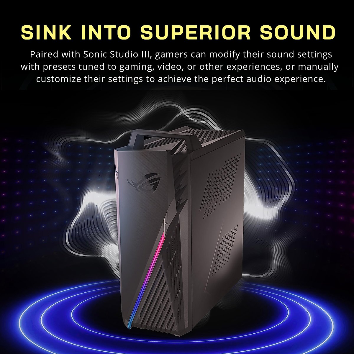 Asus 2022 ROG Gaming Desktop, Intel Core i7-12700F Processor, 32GB DDR4 RAM, 2TB PCIe SSD + 2TB HDD, NVIDIA GeForce RTX 3060 12G DDR6, Win 11 Pro, Black, 32GB Snowbell USB Card