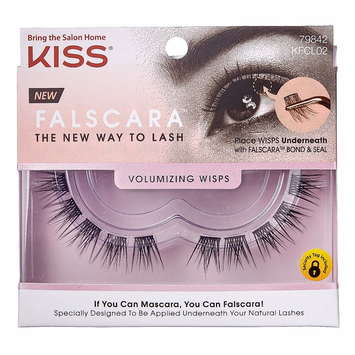 Kiss Falscara Eyelash Wisps Volumizing (Pack of 2)