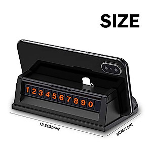 Nicyop Car Phone Holder,Dashboard Mat Rubber Anti-Slip Pad,Dashboard Phone Holder,for Various Dashboards,Car Accessories Compatible with Most Smartphones、GPS Devices and More