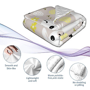 Makegeld Baby Goats Soft Warm Baby Throw Blanket, for Boys Girls Kids Toddler Infant Newborn Child