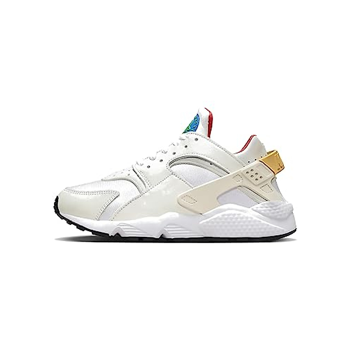 Women's AIR Huarache - Size 8.5 US - White/Green Topaz Gold