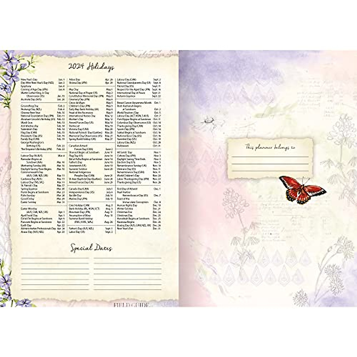 LANG Field Guide 2024 Monthly Planner (24991012118)