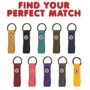 Fjallraven, Kanken Key Ring for Everyday Carry, Super Grey