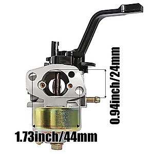 LIYYDS Carburetor Kit Compatible with Cummins Onan HomeSite Power De-Walt DG2900 DG3000 2000 2200 2400 2900 3000 3500 Watt DPD3800 DPE3800 6.5HP 5.5HP 163CC 196CC Pressure Gas Generator
