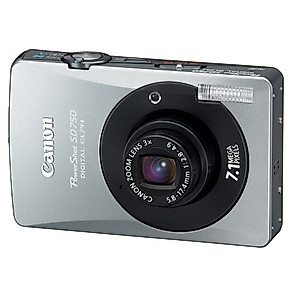 Canon PowerShot SD750 7.1MP Digital Elph Camera with 3x Optical Zoom (Black)