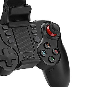 Zopsc Wireless Controller, Bluetooth Game Console for Android, with Built-in Lithium Battery (380 mAh), with Acceleration and Cleaning Functions, Supports 6-Inch Mobile Phone