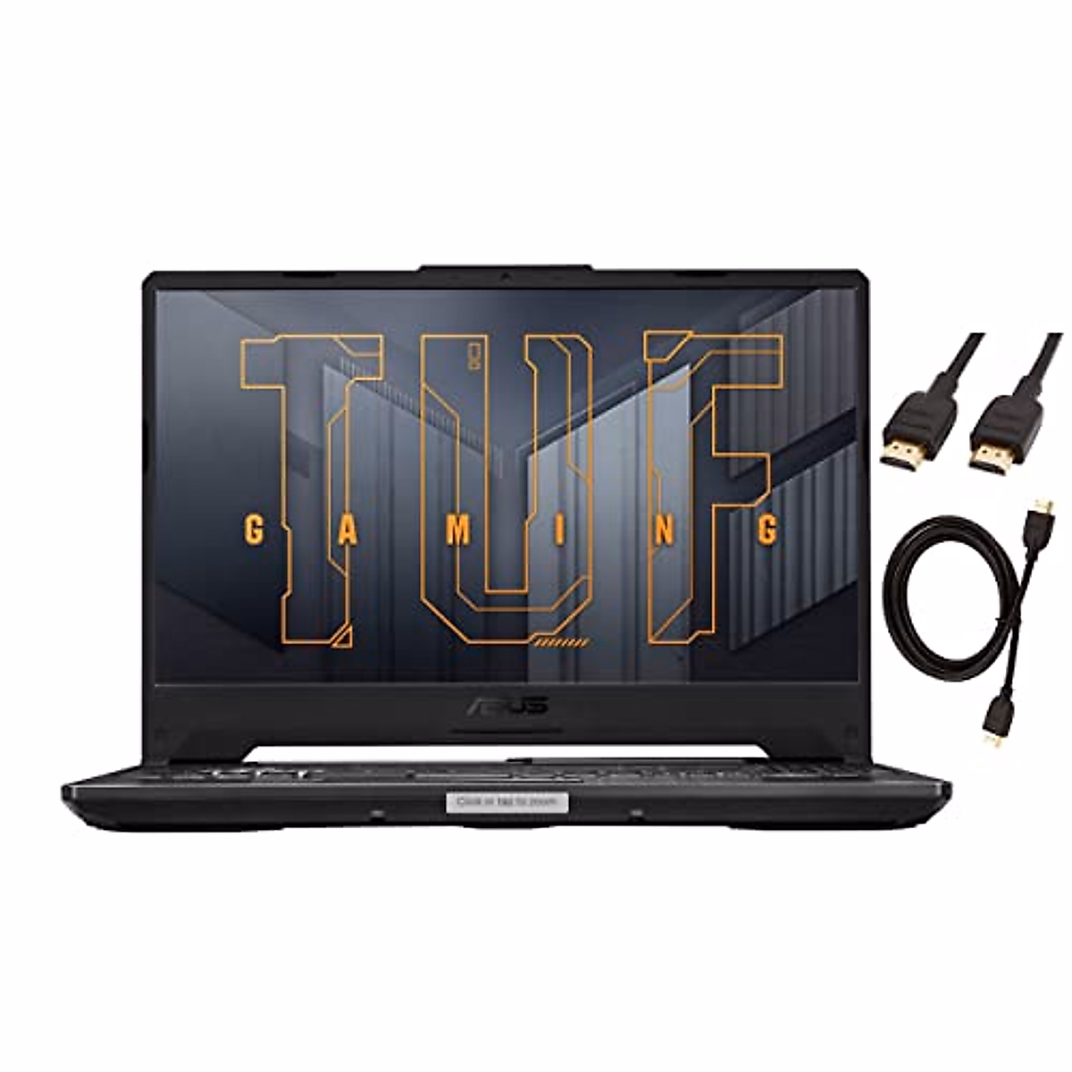 ASUS TUF 15.6" 144Hz FHD Gaming Laptop | Intel Core i5-11400H | NVIDIA GeForce RTX 3050 | 16GB DDR4 | 1TB SSD | Backlit Keyboard | Windows 11 | Grey | with HDMI Cable Bundled