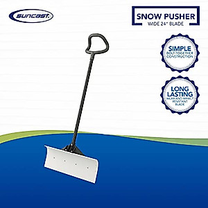 Suncast SPUH2400D UHMW Snow Pusher