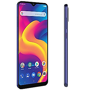 ZTE Blade A7s 2020 (64GB, 2GB) 6.5", 16MP Triple Camera, 4000mAh Battery, Fingerprint & Face Unlock, Dual SIM GSM Unlocked US 4G LTE (T-Mobile, AT&T, Metro, Straight Talk) International Model (Blue)