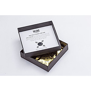 The Original Wine Condoms | Wine & Beverage Bottle Stopper | Air-Tight Grip | Prolong Beverage Freshness | FUNctional Novelty Gift | Food Grade 100% Rubber Latex | Tuxedo Black | Set of 6