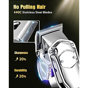 Romanda Clippers and Trimmers Set, Hair Clippers for Men Cordless,Mens Clippers and Grooming Set,Barber Clippers Set