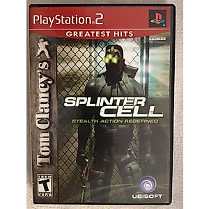 Tom Clancy's Splinter Cell - PlayStation 2 (Jewel case) (Renewed)