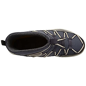 KEEN Men's Uneek SNK Waterproof Winter Chukka Boots, Magnet/Black Olive, 11.5