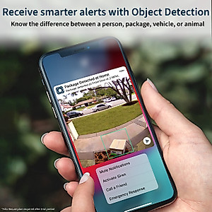 Arlo Essential Wired Video Doorbell - HD Video, 180° View, Night Vision, 2 Way Audio, DIY Installation (wiring required), Security Camera, Doorbell Camera, Home Security Cameras, White - AVD1001