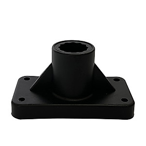 Twin Pack Rod Holder with 2 Side Mounts and 2 Bottom Mounts Adjustable Boat Fishing Rod Holder