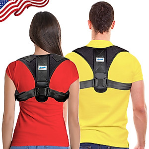 Posture Corrector for Men and Women - Adjustable Upper Back Brace for Clavicle Support and Providing Pain Relief from Neck, Back and Shoulder(Universal)