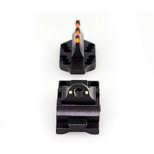 Williams Gun Sight Universal Adjustable Ghost Ring Fire Sight Set (71036), Black