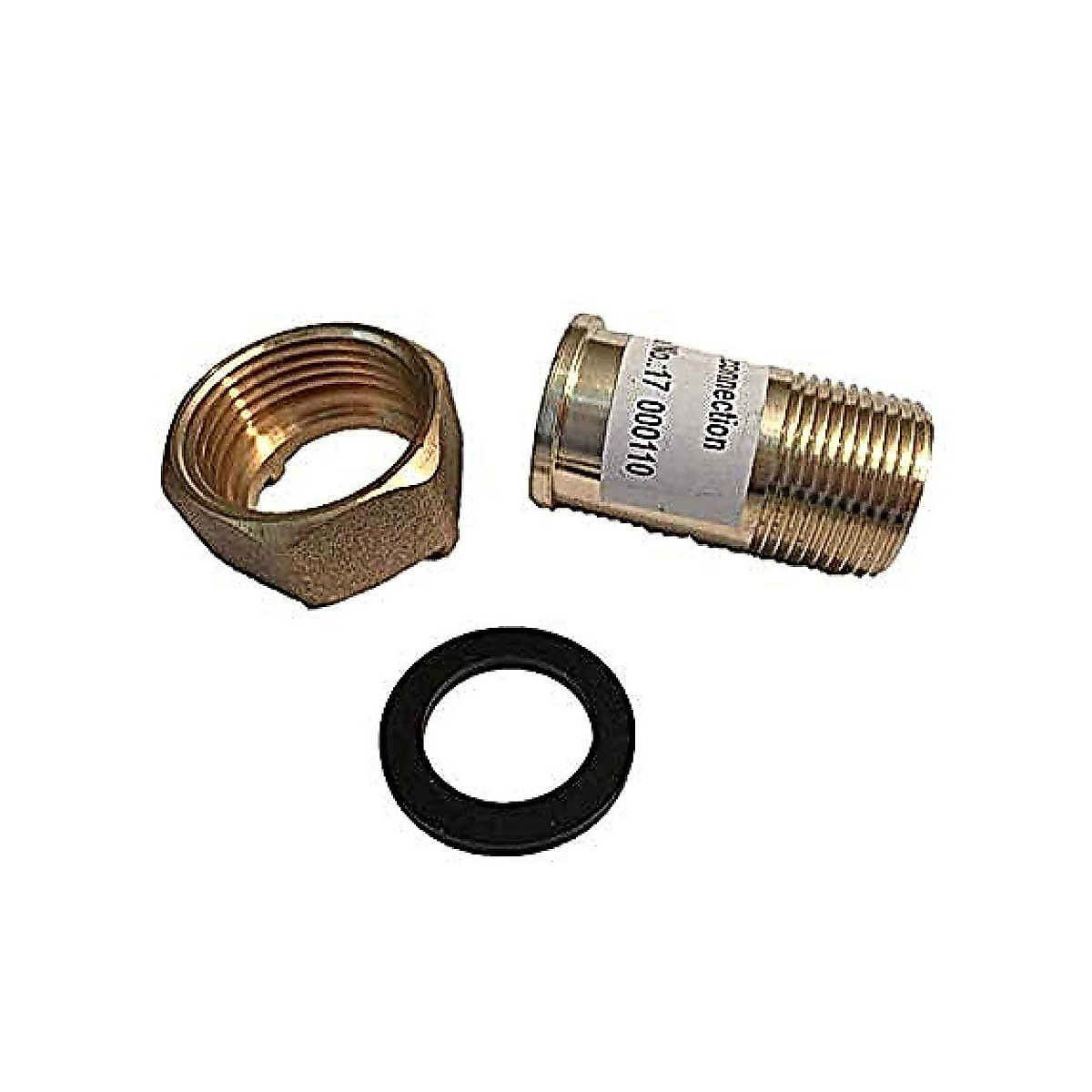 DAE C-75NL 1pcs 3/4" NonLead Water Meter Coupling, 3/4" Male NPT, 1" Female NPSM