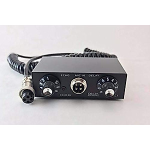 DELTA EC1 Dynamic MIC Amplifier/Echo Chamber w/Roger BEEP 4 pin Cobra CB HAM