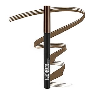 Maybelline New York TattooStudio Brow Tint Pen Makeup, Deep Brown, 0.037 fl. oz.