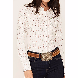 Ariat Female Kirby Stretch Shirt Santa Fe Large