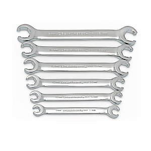 GEARWRENCH 6 Pc. Flare Nut Wrench Set, Metric - 81906