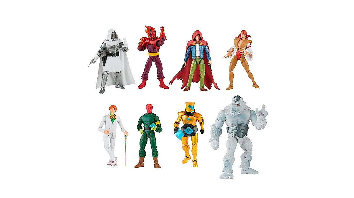 Marvel Legends Super Villains Action Figures Wave 1 | Xenmu BAF Case