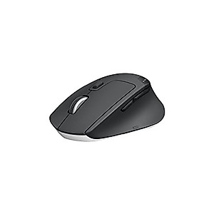 Logitech M720 Triathlon Bluetooth Wireless Optical Mouse with Unifying Receiver (Renewed)