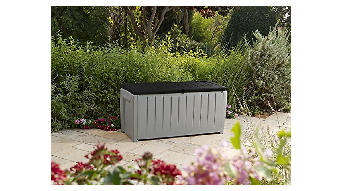 Keter 90 Gal Deck Storage Container for Garden & Patio