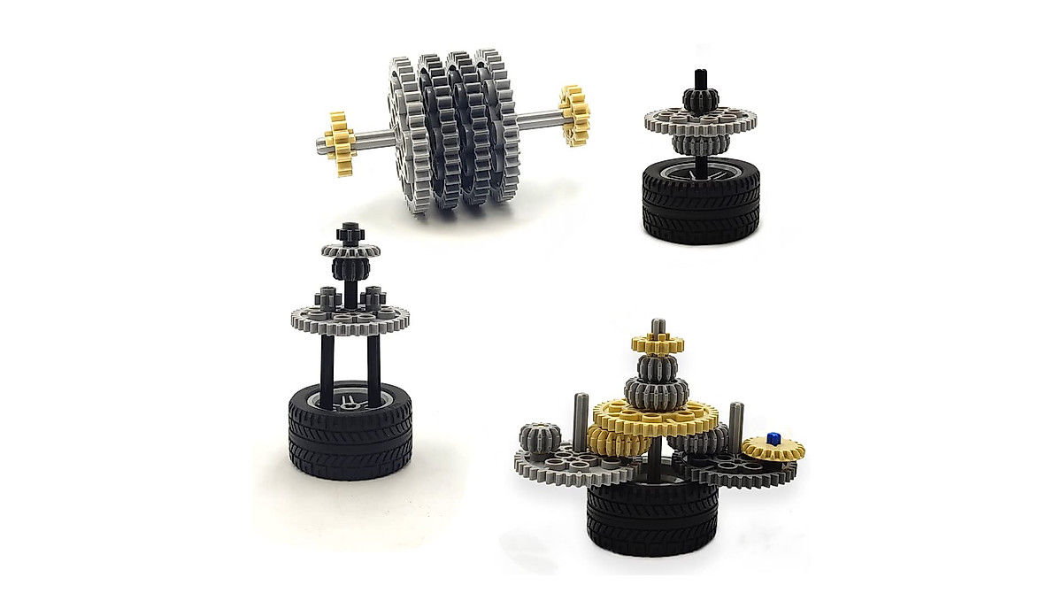 DSPITWOD Axle Pin Connectors - STEM Building Sets for Kids