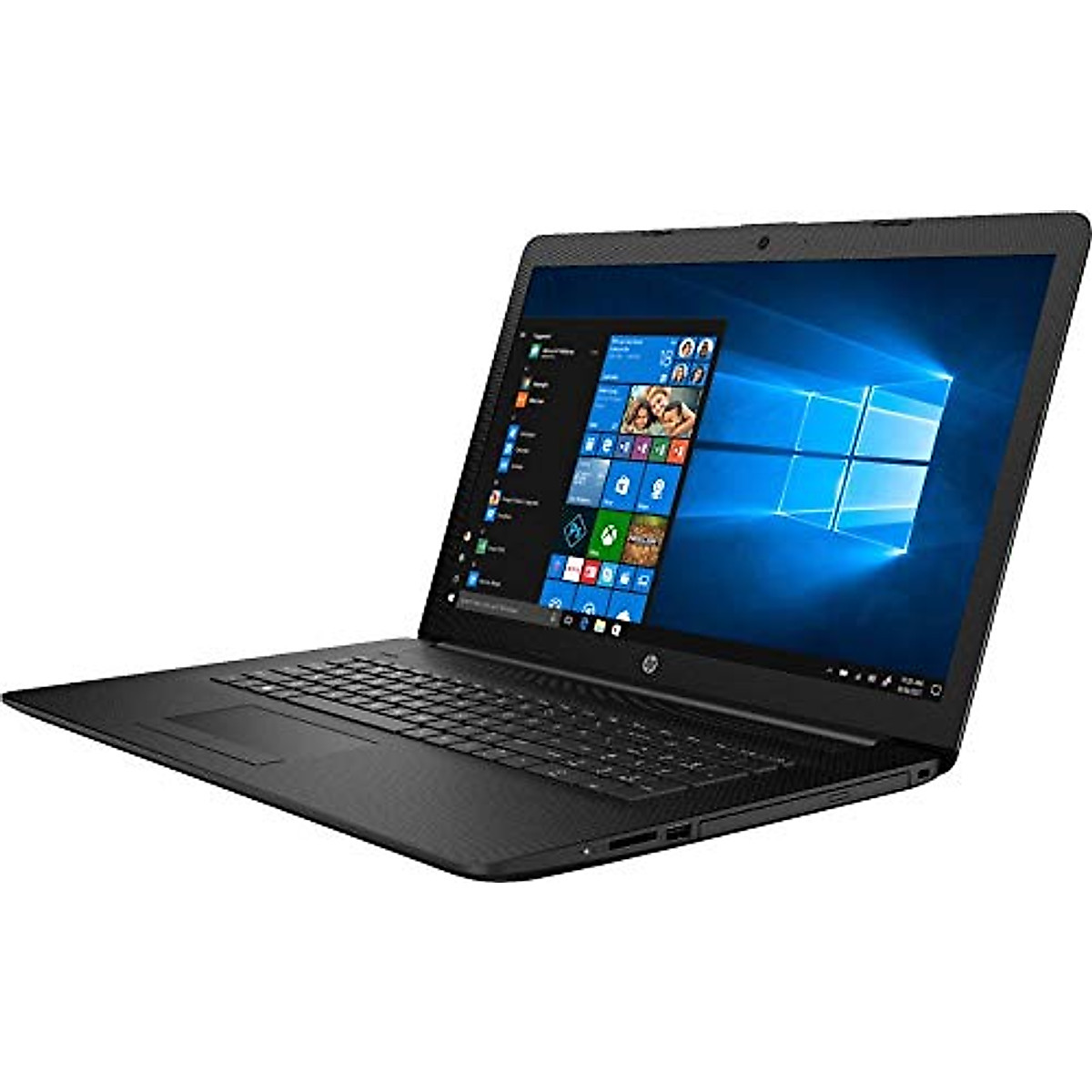 HP 2019 17.3" HD+ Flagship Home & Business Laptop, Intel Quad Core i5-8265U Processor Upto 3.9GHz, 8GB RAM, 256GB SSD, DVD-RW, WiFi, HDMI, GbE LAN, Bluetooth, Windows 10, Black
