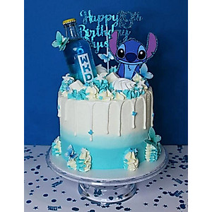 Set of 30 Edible Butterfly Cupcake Toppers Wedding Cake Birthday Party Food Decoration Mixed Size & Colou