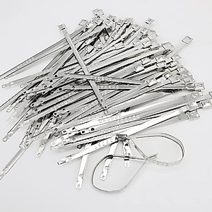 QZATTCAEN 100pc Metal Truck Seals Metal Trailer Seals Security Seals Tamper Evident Seal Metal Container Seal Steel Seals Shipping Seals Numbered Sequentially