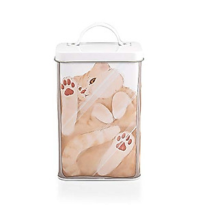 Cat In A Box Storage Tin | Metal Food Storage Container | Perfect For Cat Treats
