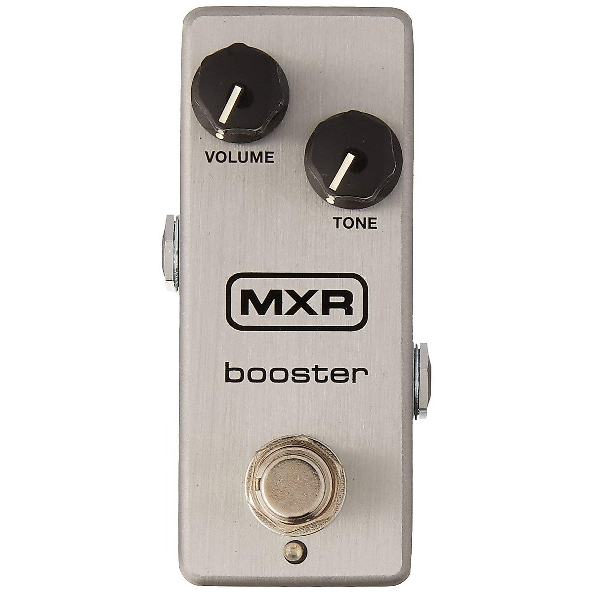 MXR M293 Booster Mini Guitar Effects Pedal Bundle with 2 Patch Cables and Dunlop Pick Pack