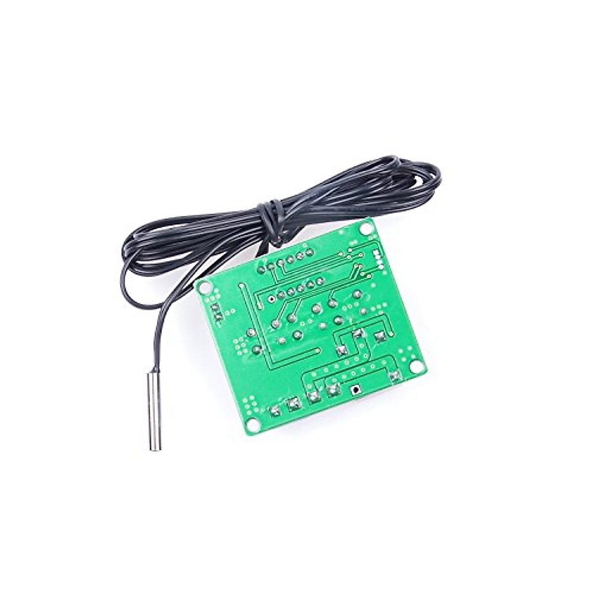 NOYITO Digital Temperature Controller Module -58℉ to +257 ℉ Temperature Control Switch NTC Waterproof Sensor Probe - Blue LED Display Suitable for Kinds of Temperature Control System (5V)