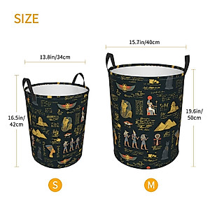 Ancient Egyptian Laundry Hamper Egypt Laundry Baskets Large Clothes Hampers Hieroglyphs Organizer Hamper Dirty Clothes